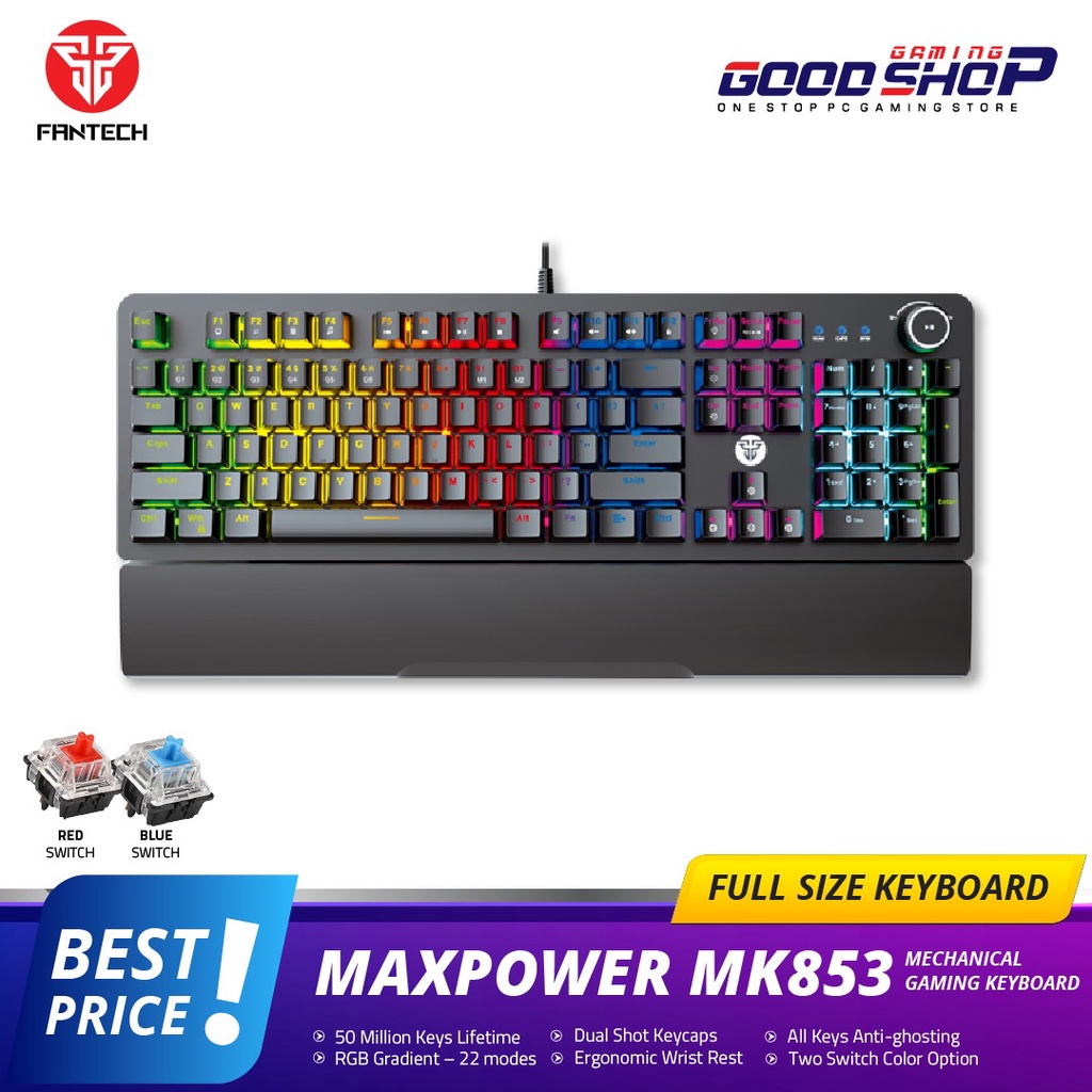 Jual Gaming Mechanical keyboard Fantech MK853 Max Power - Gaming ...