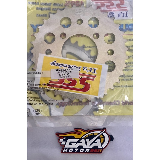 Jual Gear Belakang SSS 428 415 semua motor Suzuki Smash - FU New - FU ...