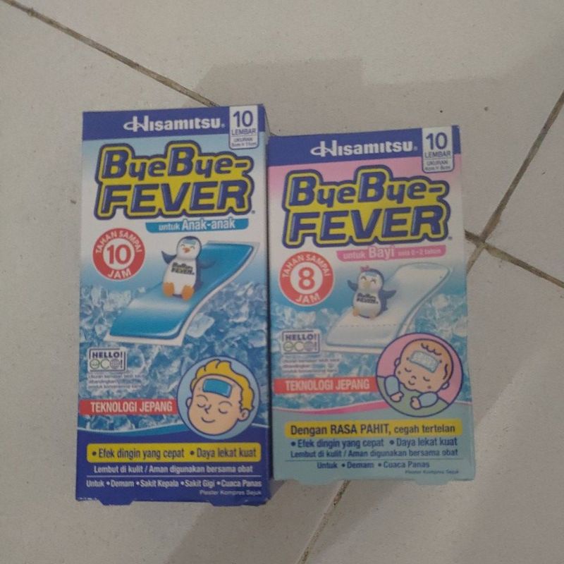 Jual Bye Bye Fever Anak anak dan Bayi BOX | Shopee Indonesia