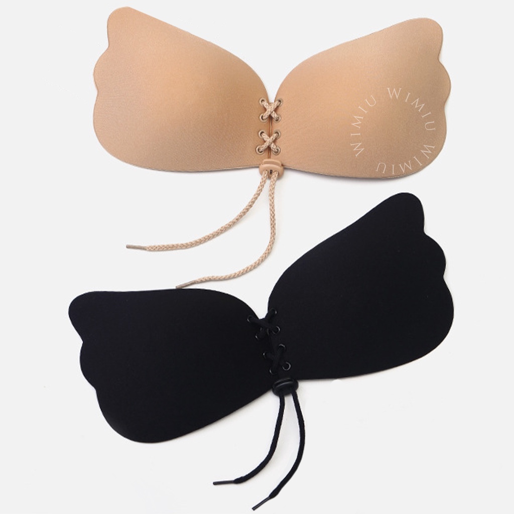 Jual Wimiu Bra Tempel BH Tempel Premium Push Up Sayap Tali Tengah Beha ...