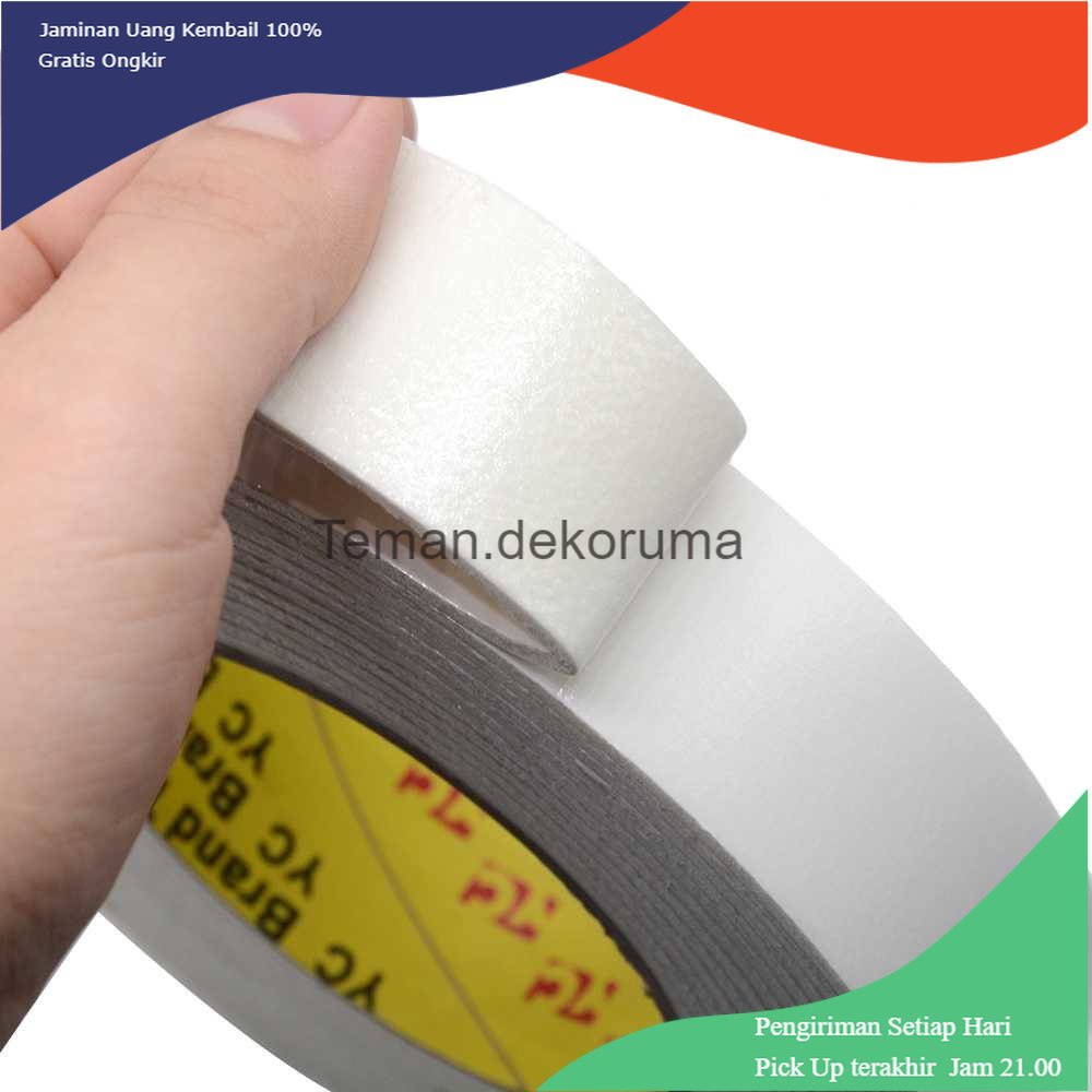 Jual TD - PR2 YC Perekat Double Tape Acrylic Adhesive No Trace Sticker ...