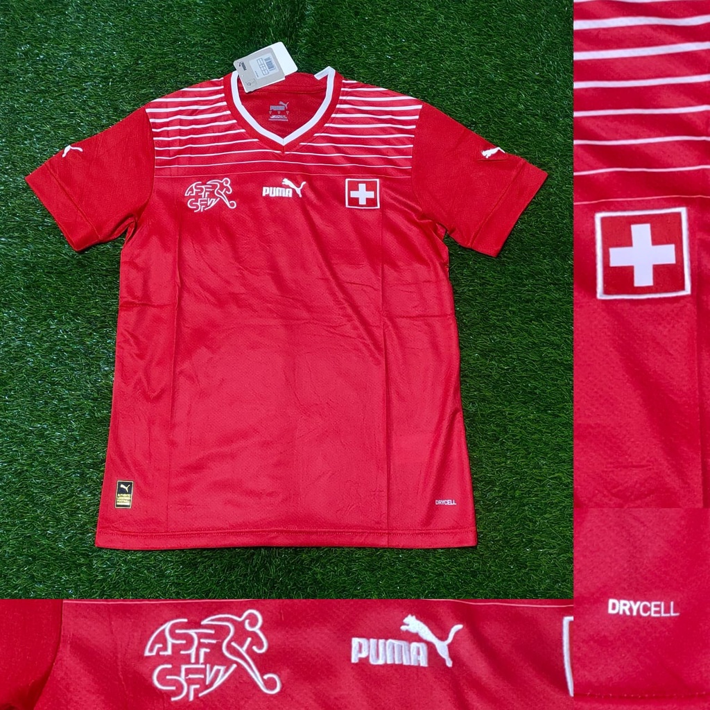 Jual Jersey Negara Piala Dunia Sw_iss Away 2022 Grade Ori Impor Baju Bola Jersey Timnas Sw_iss ...