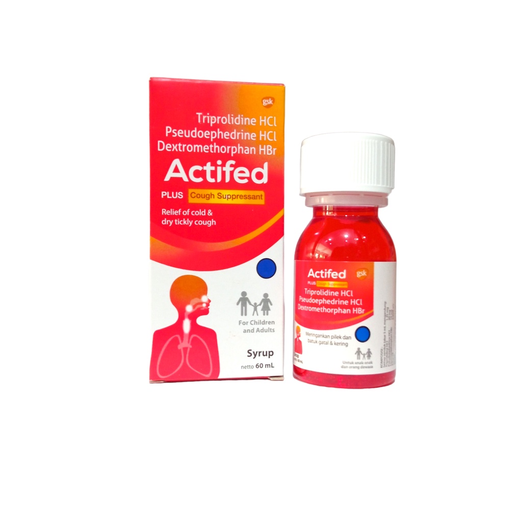 Jual ACTIFED PLUS COUGH SUPRESSANT | Shopee Indonesia