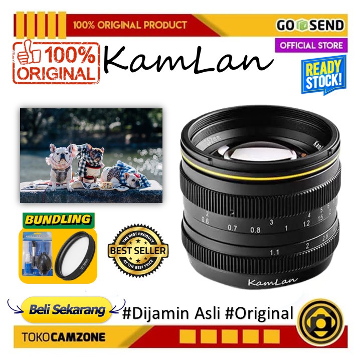Jual Lensa Kamlan 50mm F1.1 For Fujifilm X-Mount Lensa Bokeh | Shopee ...