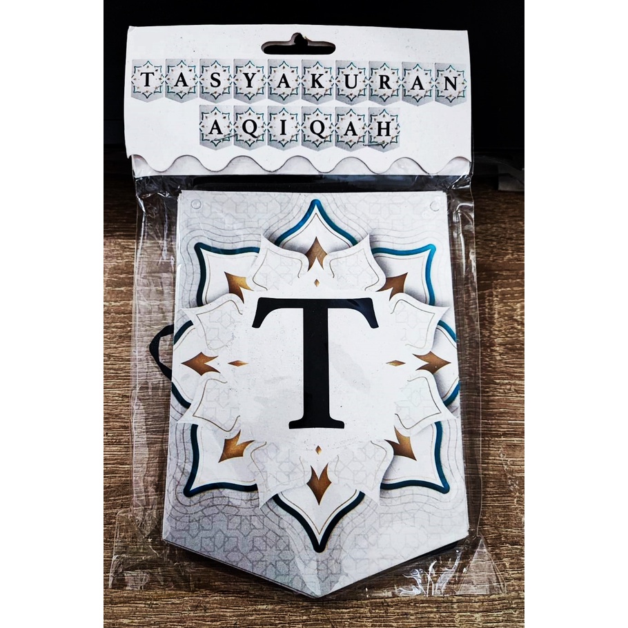 Jual Banner Tasyakuran Aqiqah / Bunting Flag Tasyakuran Aqiqah | Shopee ...