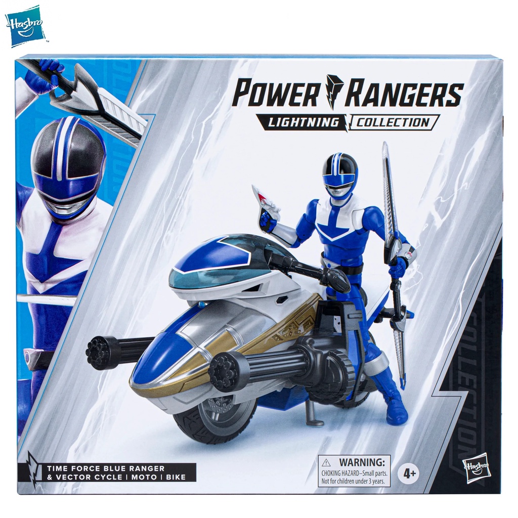 Jual POWER RANGERS Lightning Collection Time Force Blue Ranger Premium ...