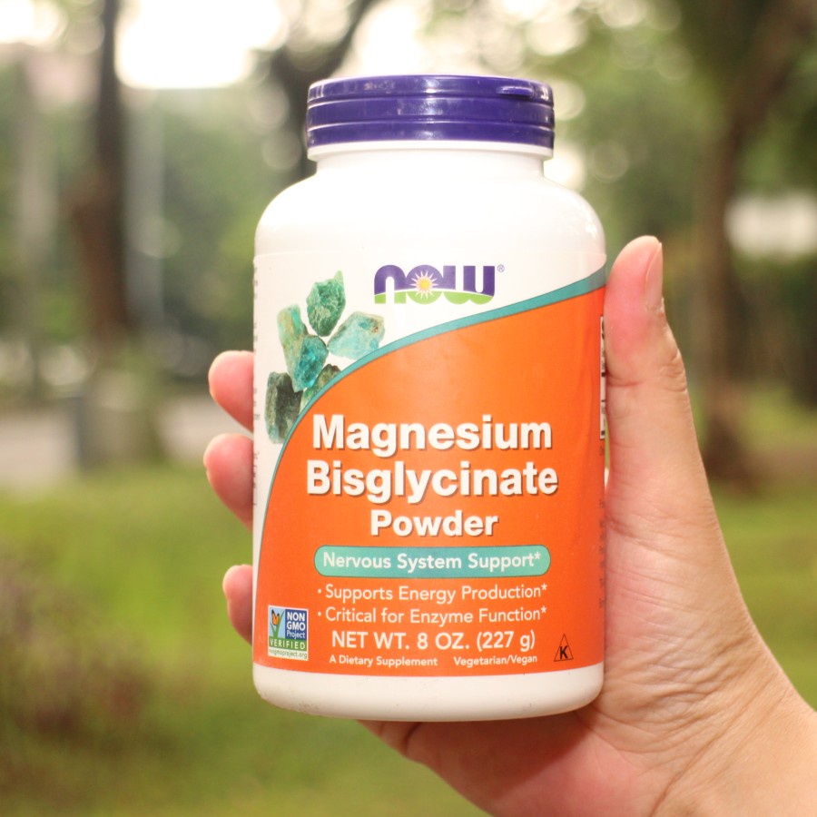 Jual READY Now Foods Magnesium Bisglycinate Glycinate Powder Bubuk 227g ...