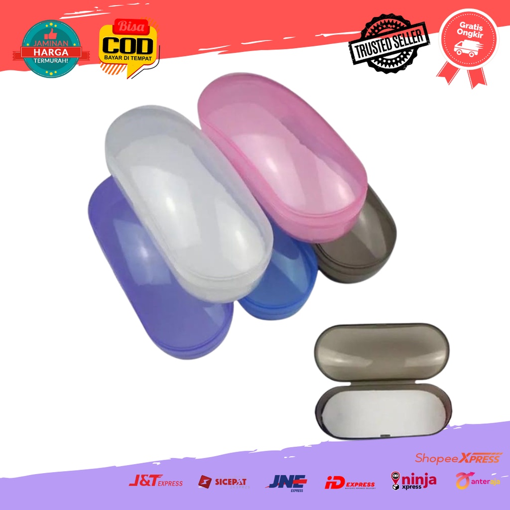 Jual [cod] Tambahan Packaging Kotak Kacamata Transparant Box Kacamata ...