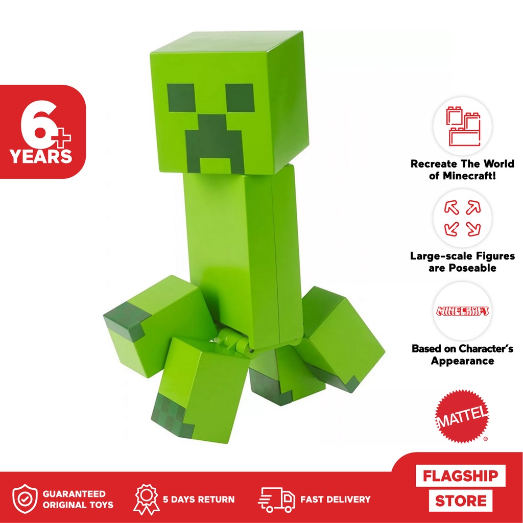 Jual Minecraft Dungeons Creeper - Mainan Action Figure | Shopee Indonesia