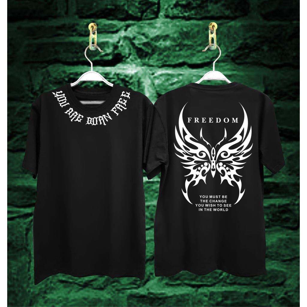 Jual Cipuik Fashion/KAOS ANGEL FREEDOM/T-shirt atasan kasual pria/kaos ... Jual Cipuik Fashion/KAOS ANGEL FREEDOM/T-shirt atasan kasual pria/kaos ...