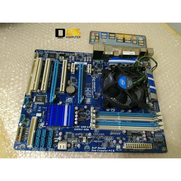 Jual Motherboard Mobo Mainboard PC Gaming Merk Gigabyte GA-P55A-UD3P ...