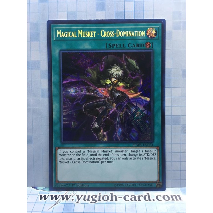 Jual Yugioh Magical Musket - Cross-Domination - Spwa Secret Rare | Shopee Indonesia