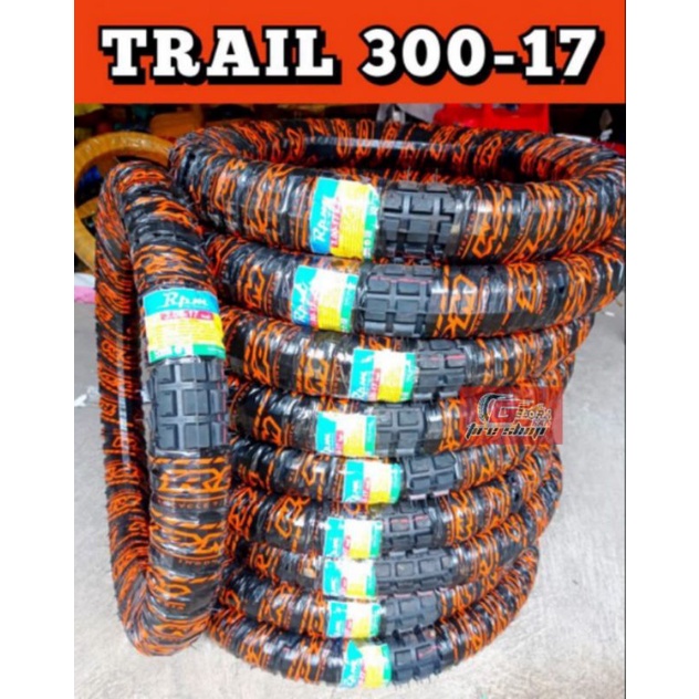 Jual ban montor trail 300-17 ban tril 300-17 non tubeless ban honda ...