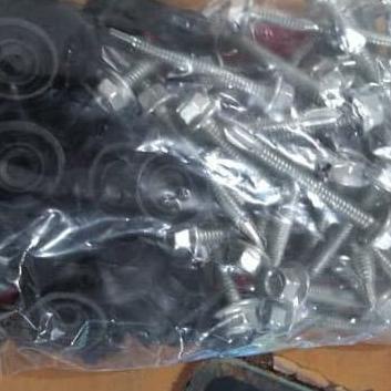 Jual Roofing solartuff kanopi baut karet BESI | Shopee Indonesia