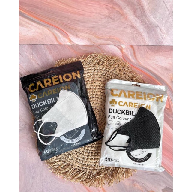Jual Duckbill careion gradasi series / duckbill careion emboss hitam ...