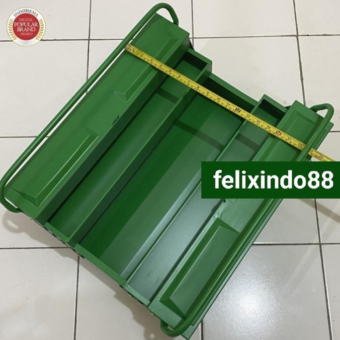 Jual Tool Box Tekiro 3 Susun Besi 550X200X290Mm Toolbox Set | Shopee Indonesia