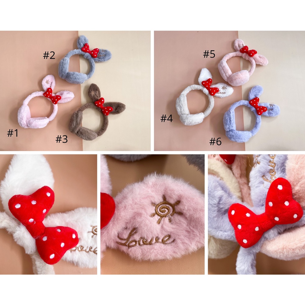 Jual Earmuff Penutup Telinga Bayi Anak Vol 4 Karakter Mickey Minnie ...