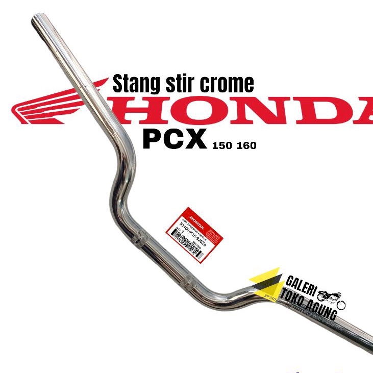 Jual stang stir setir honda PCX 2017 -2022 ori stang setir honda pcx ...