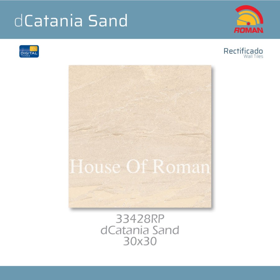 Jual ROMAN KERAMIK DCATANIA SAND 30X30R 33428RP (ROMAN HOUSE OF ROMAN ...
