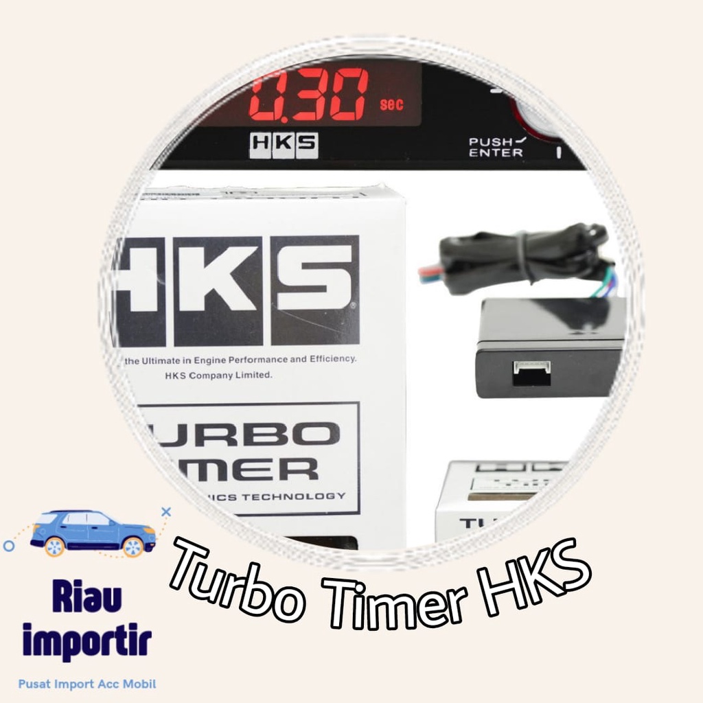Jual TURBO TIMER HKS UNIVERSAL GRADE ORIGINAL UNIVERSAL BISA UNTUK ...