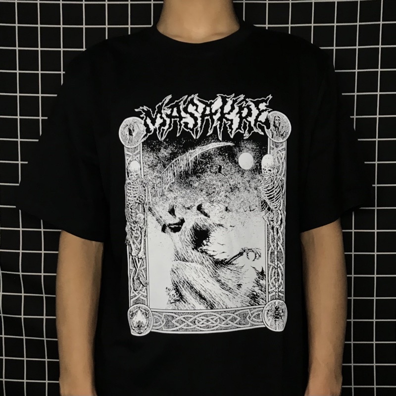 Jual Kaos Band MASAKRE - MERCILESS DEATH (official merchandise ...