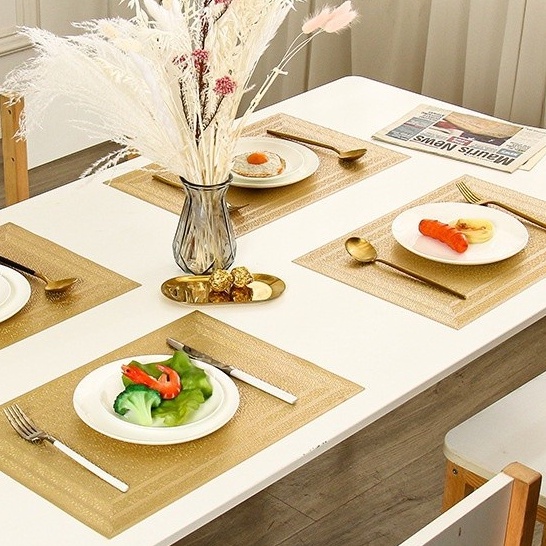 Jual Tatakan Piring Persegi / Table Mat / Alas Piring | Shopee Indonesia