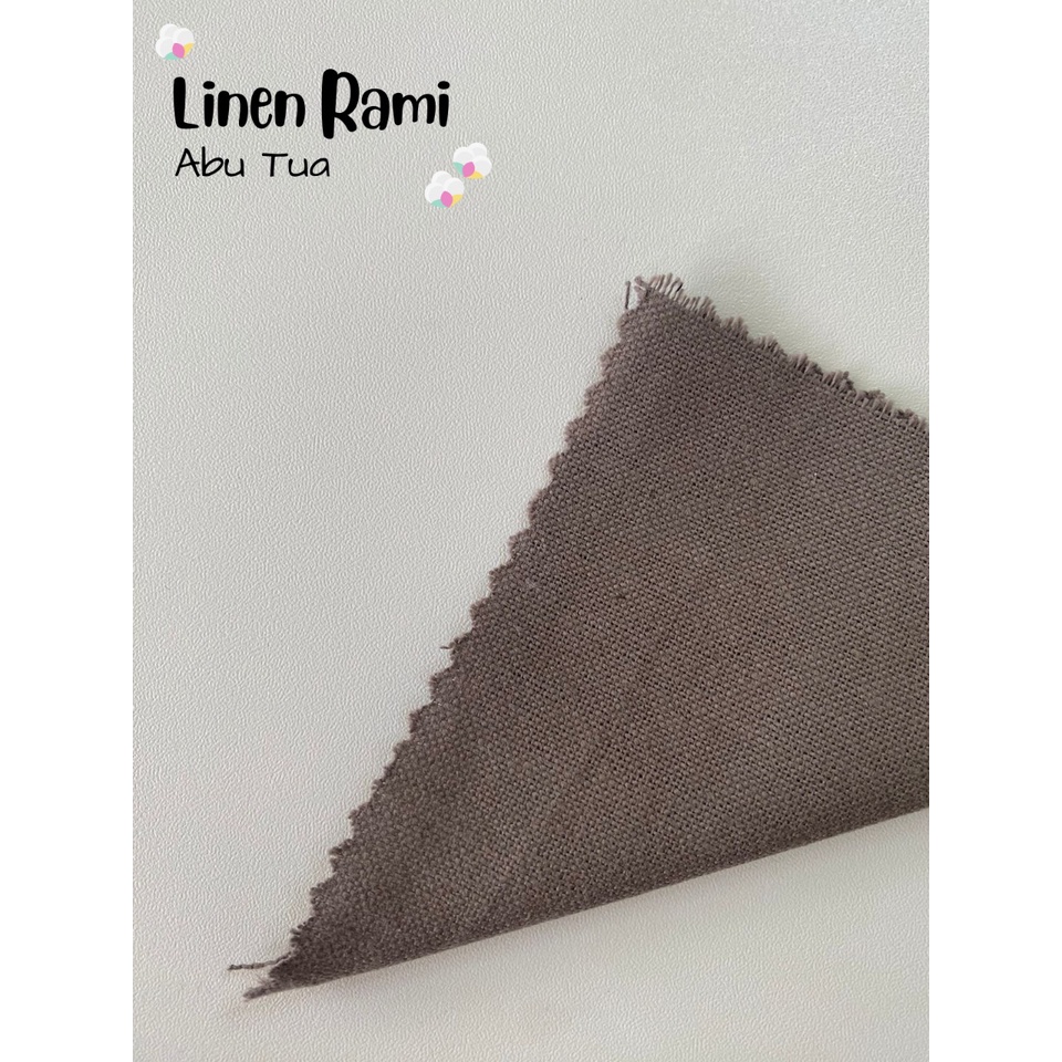 Jual 0.5 Meter Kain Linen Rami Bahan Katun Linen | Shopee Indonesia