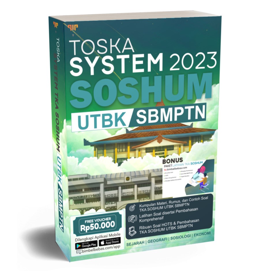 Jual Bebas Toska System Buku SNBT TKA Soshum 2023 Full Materi, Rumus, Latihan Soal, dan ...