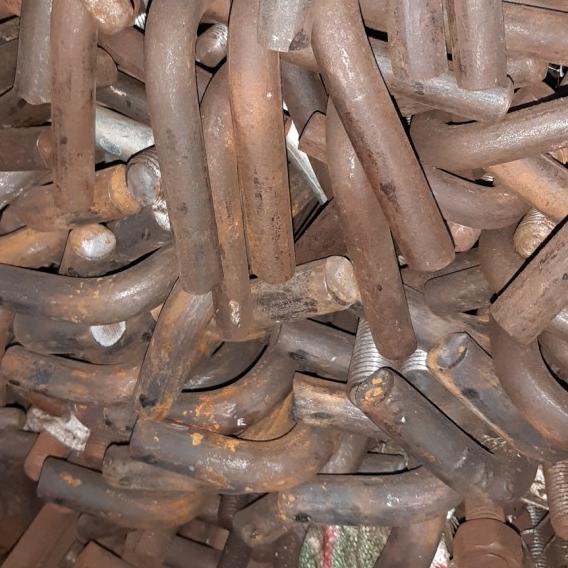 Jual baut angkur L m25 x 400mm atau anchorbolt 1"inch x 40cm | Shopee ...