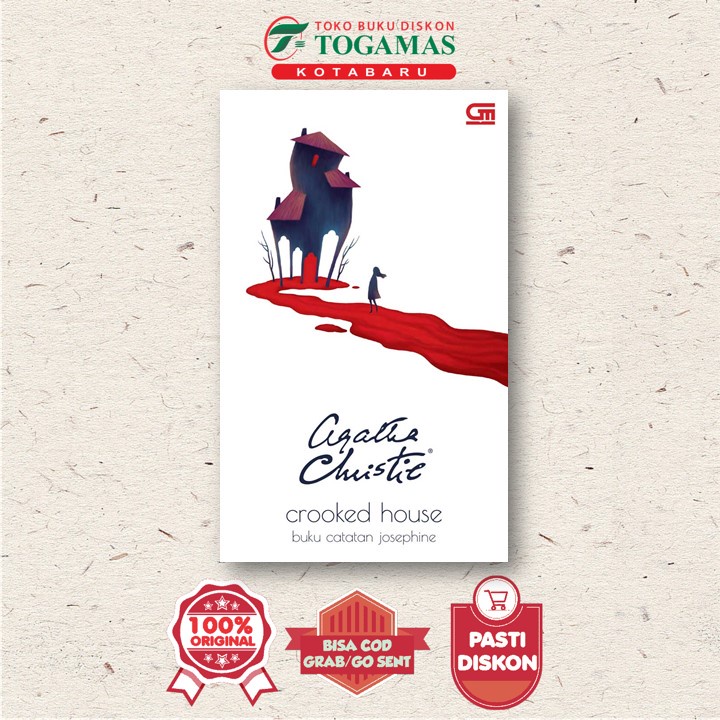 Jual AGATHA CHRISTIE: CROOKED HOUSE (BUKU CATATAN JOSEPHINE) - AGATHA CHRISTIE | Shopee Indonesia
