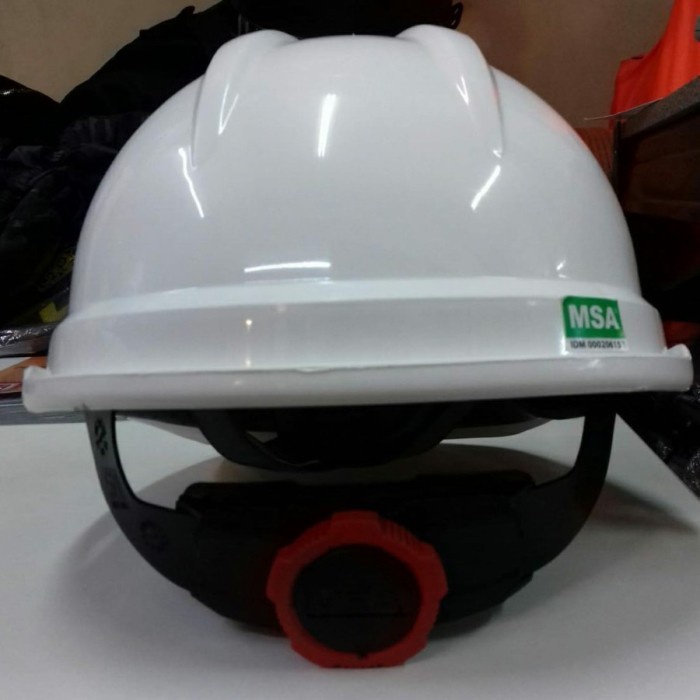 Jual Helm Proyek MSA Vented Inner Fas Trac / Safety Helmet MSA Vented ...