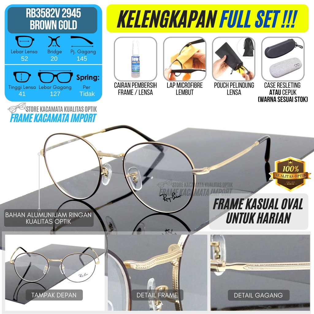 Jual Frame Kacamata Bulat Pria Wanita | Shopee Indonesia