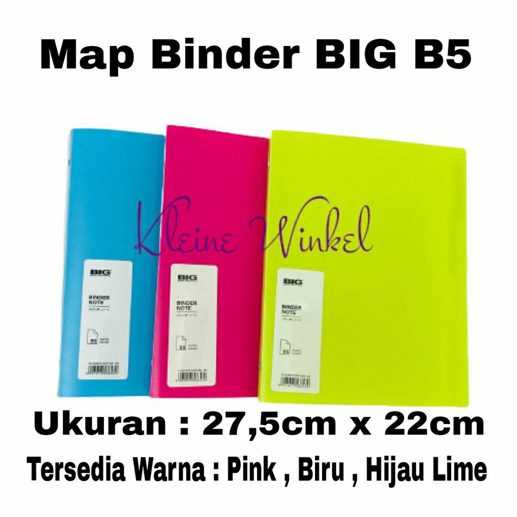 Jual Map Binder BIG B5 warna Pastel | Shopee Indonesia