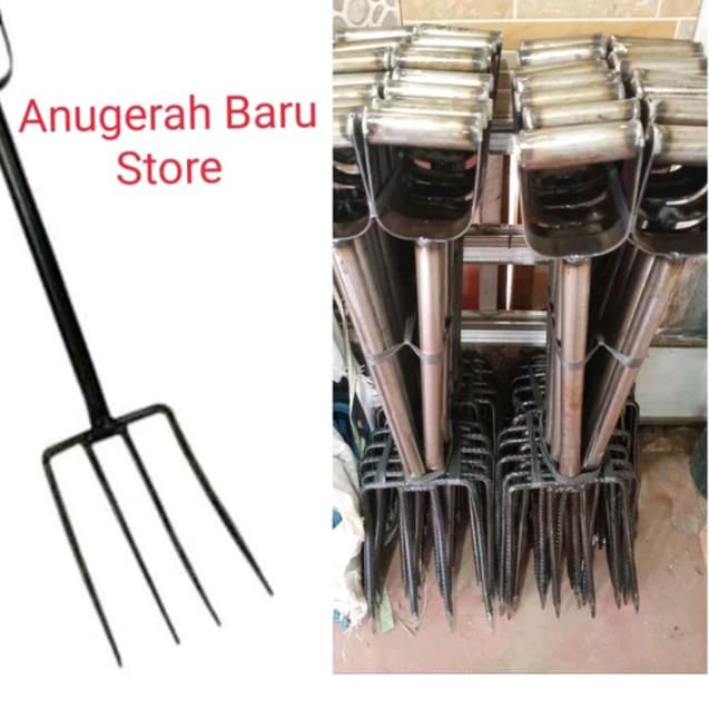Jual garpu tanah injak panjang 90 cm | Shopee Indonesia