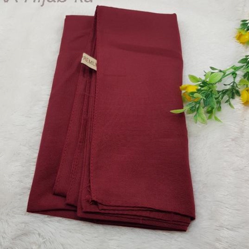 Jual Paris Premium Maroon Hijab Segiempat Maroon Paris Premium Merah ...