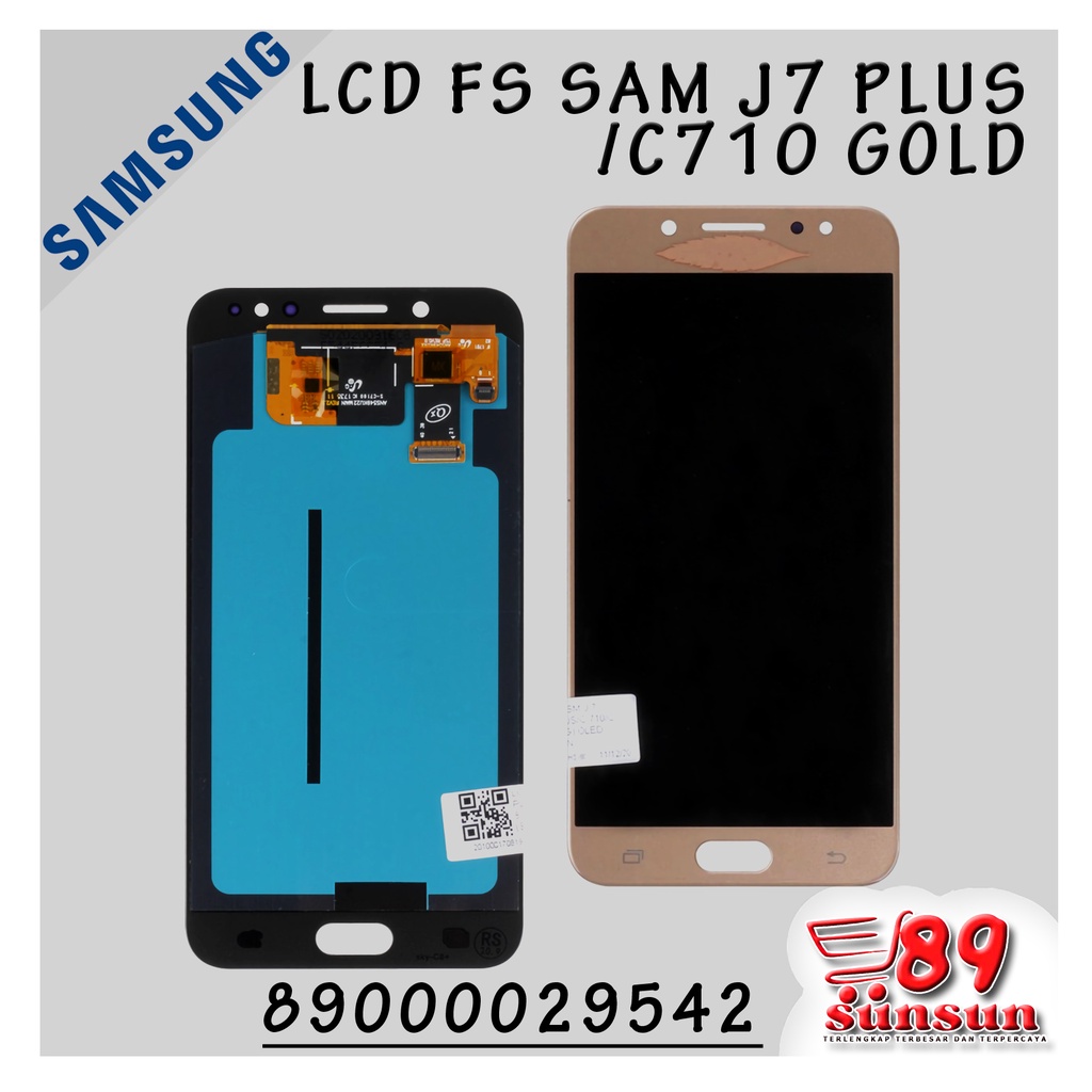 Jual LCD FULLSET SAMSUNG J7 PLUS /C710 OLED | Shopee Indonesia