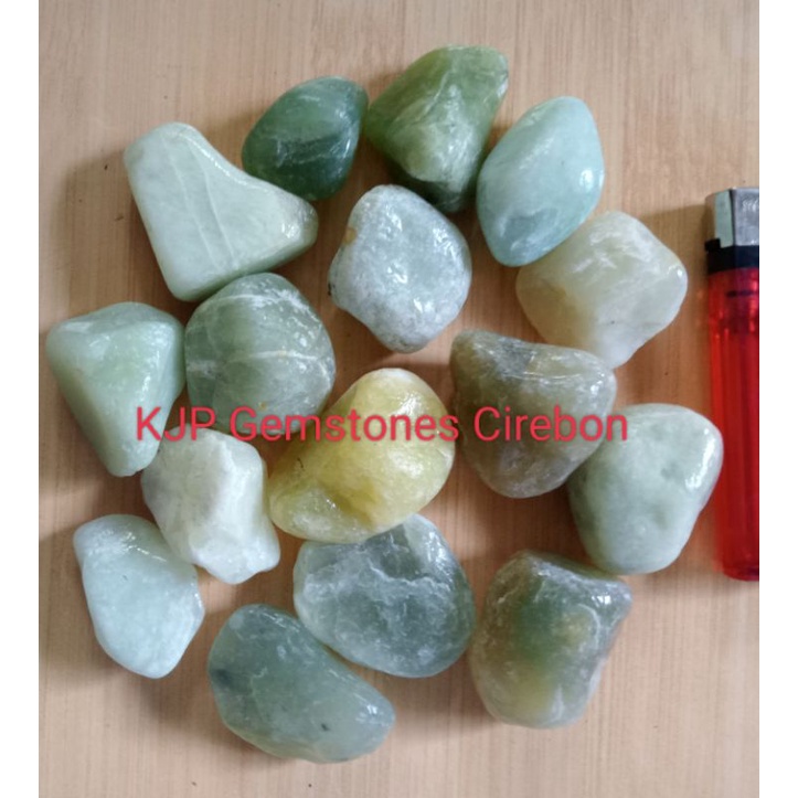 Jual Rought Batu Giok Air/ Serpentine (5 pcs) | Shopee Indonesia