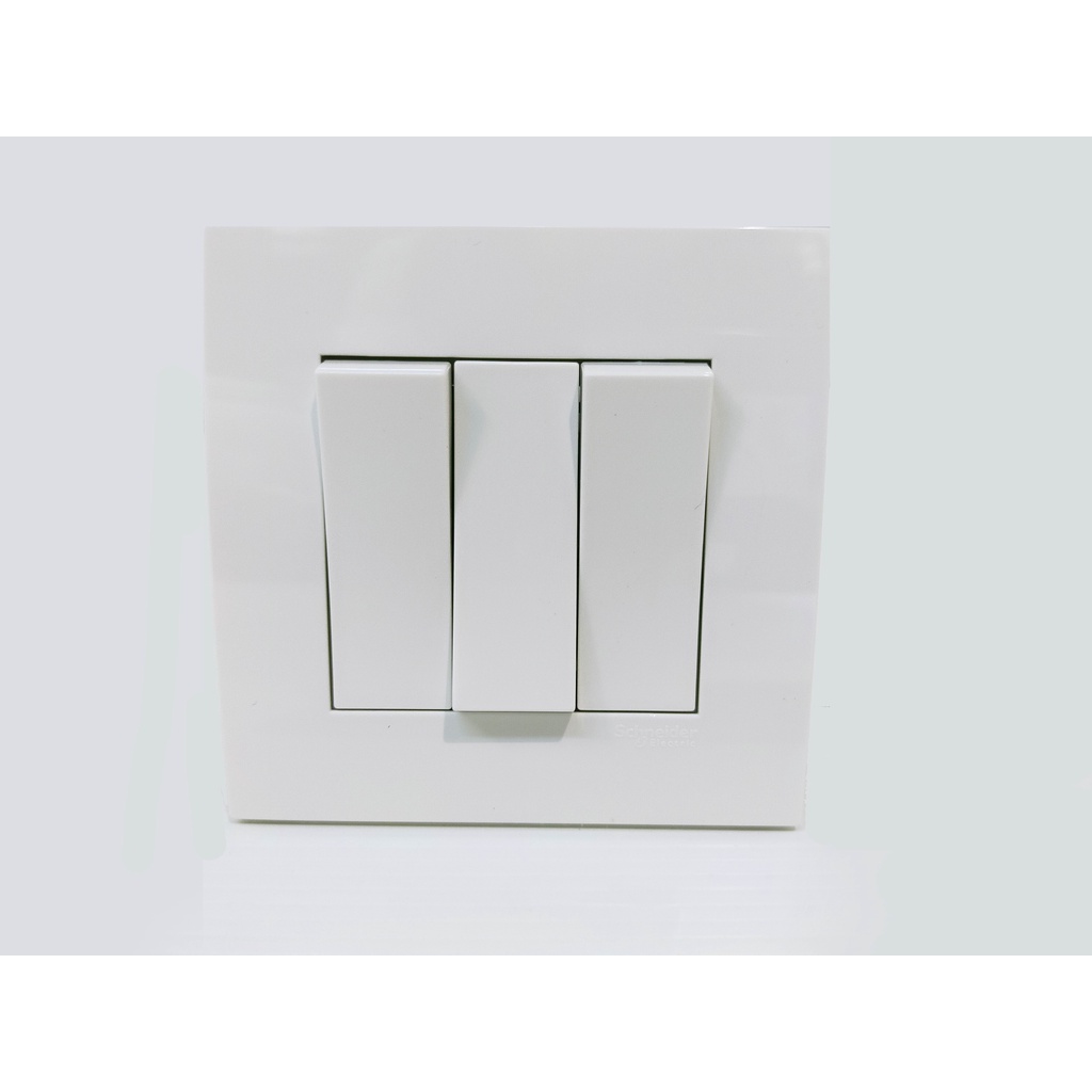 Jual SAKELAR SAKLAR 3 GANG TOMBOL SWITCH VIVACE SCHNEIDER | Shopee ...