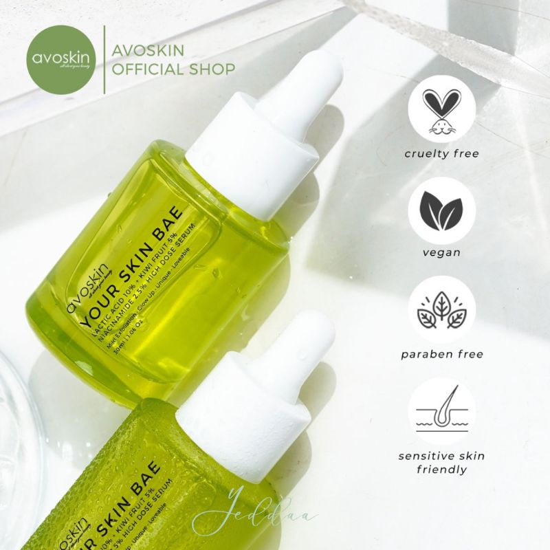 Jual Avoskin Your Skin Bae Lactic Acid 10% + Kiwi Fruit 5% ...