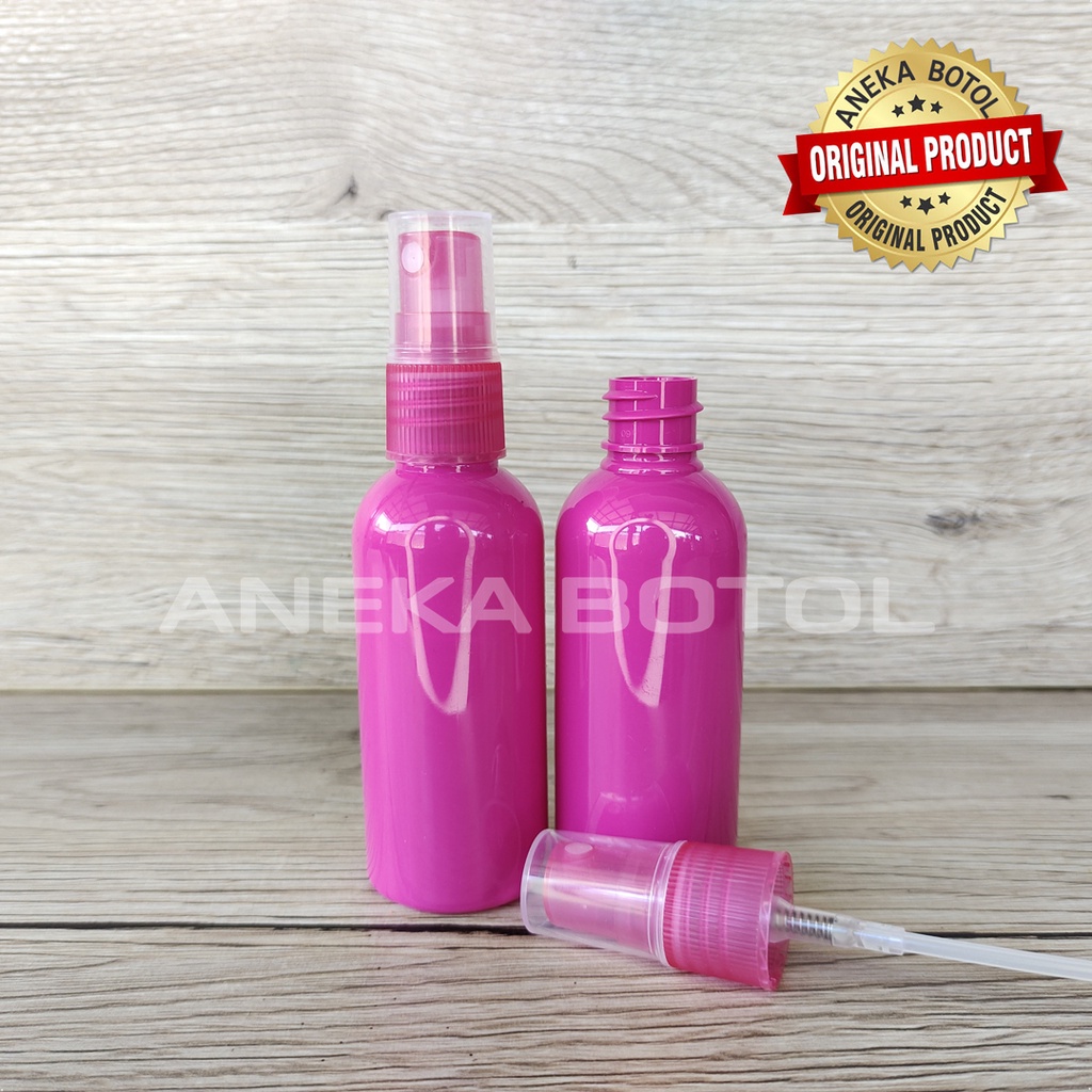 Jual BOTOL BR 60 ML PINK FANTA TUTUP SPRAY WARNA WARNI | Shopee Indonesia