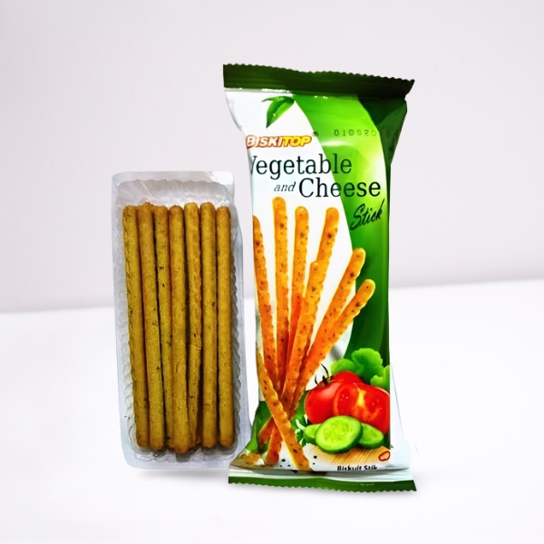 Jual Stick biskuit Biskitop vegetable and cheese cemilan enak dan murah ...