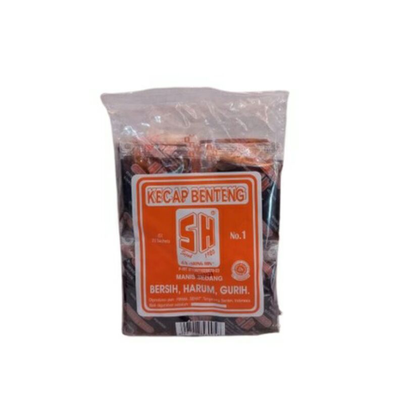 Jual KECAP MANIS BENTENG SH SASET 1PAK ISI 20PCS (17ml) | Shopee Indonesia