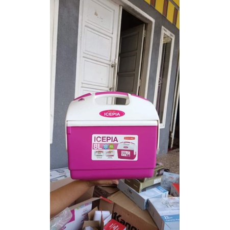 Jual Roichen Icepia 8L ice cooler Box Es Tepat Penyimpanan Asi | Shopee ...