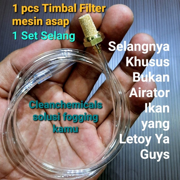 Jual Filter Mesin Fogging Spare Parts Ujung Selang Timbal Kuningan ...