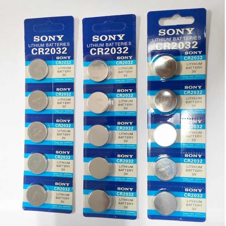 Jual Battery SONY CR2032 CMOS Lithium 3v | Baterai CMOS | Shopee Indonesia