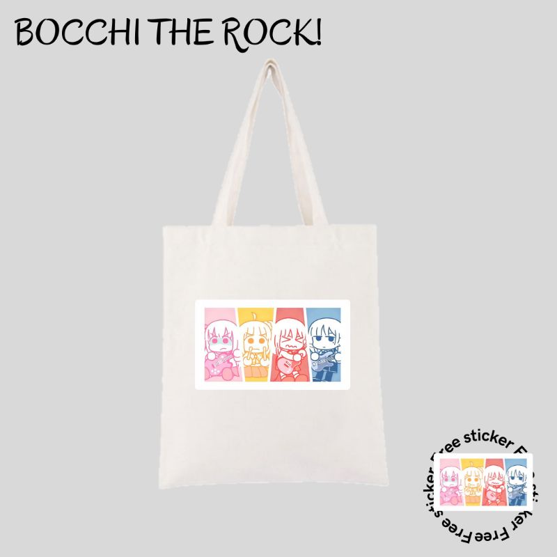 Jual TOTE BAG ANIME BOCCHI THE ROCK! HITORI GOTOU | RYO YAMADA | IKUYO ...