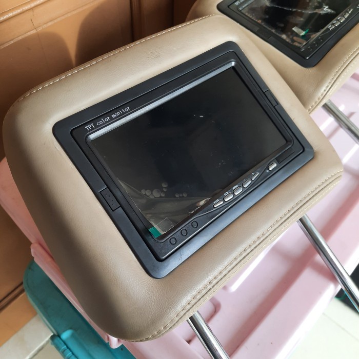 Jual Monitor Headrest Nissan Serena C24 7 Inch Like Original Fit ...