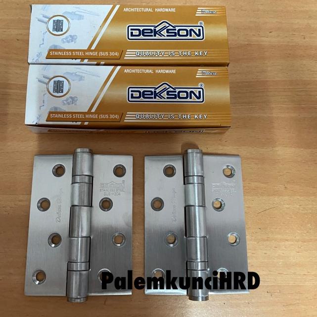 Jual Engsel Dekkson Hinge DL 4x3x3 MM SUS 304 Deluxe Hinge SSS Engsel ...