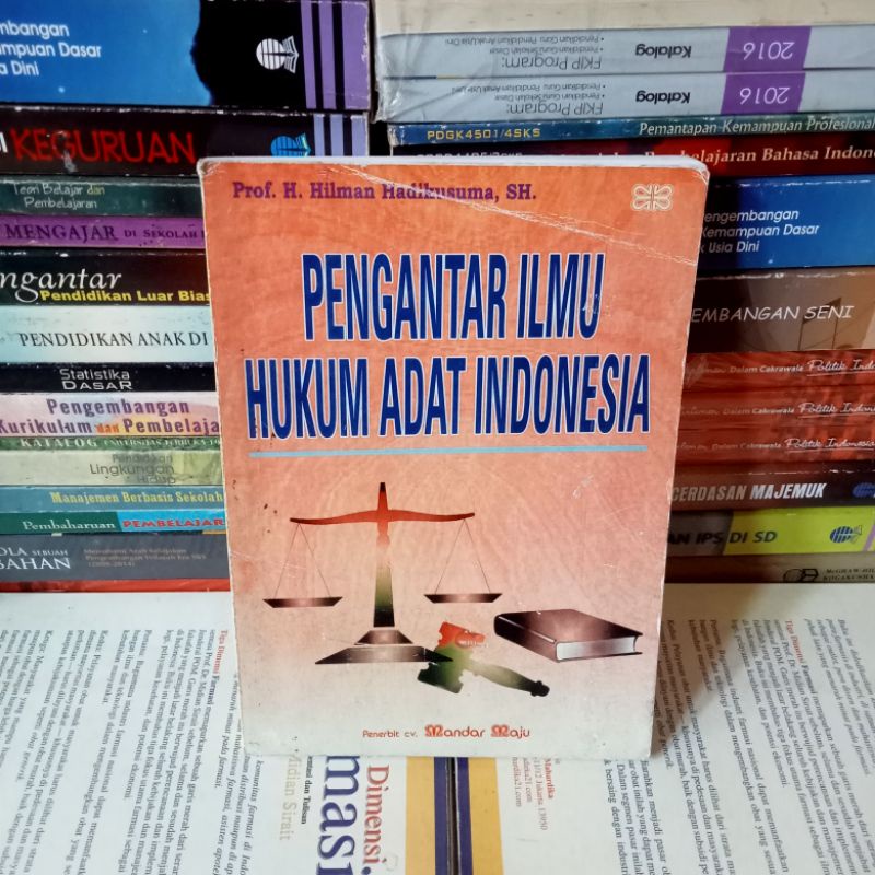 Jual BUKU PENGANTAR ILMU HUKUM ADAT INDONESIA | Shopee Indonesia