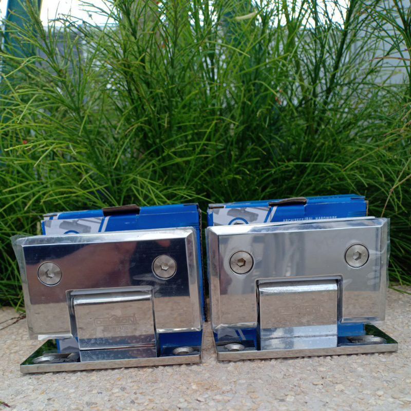 Jual Shower hinge kaca ke tembok SUS 304 DKS | Shopee Indonesia